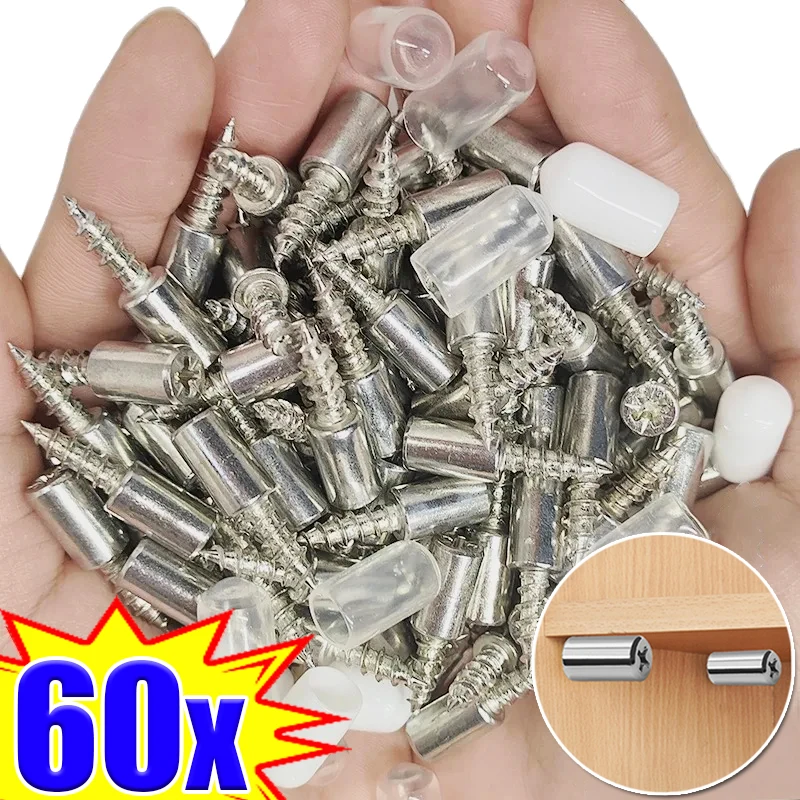 60-10pcs-Self-Tapping-Screw-Layer-Plate-Holder-Nails-Wardrobe-Septum ...