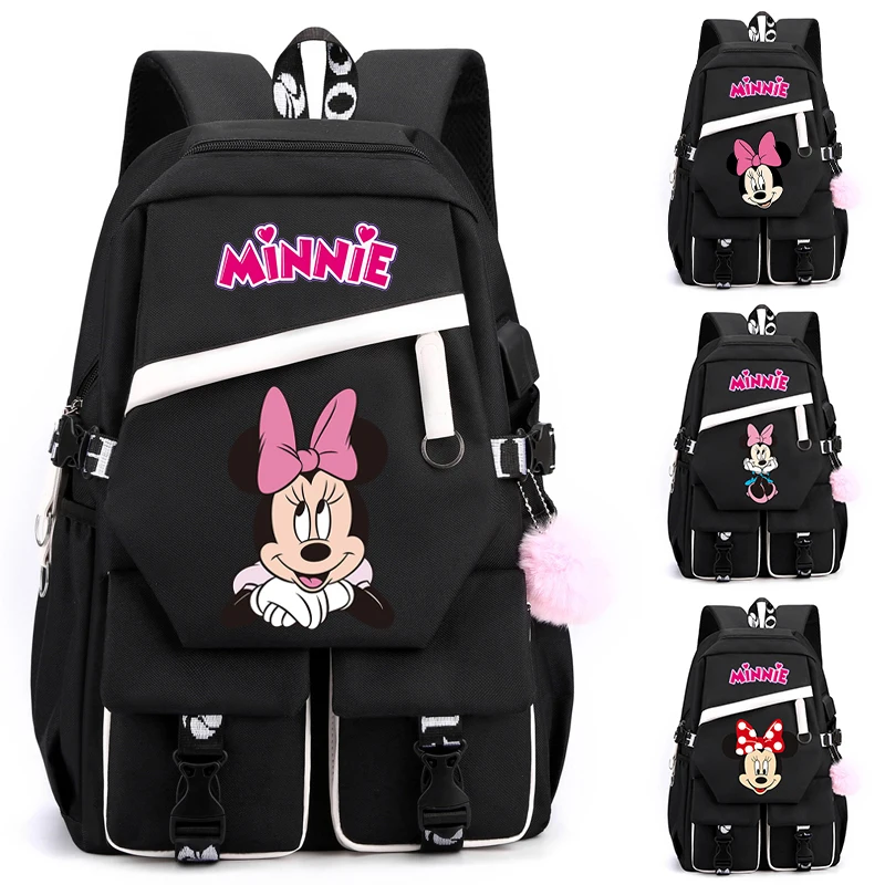 Anime-Mickey-Mouse-Backpack-Teenager-Student-Back-To-School-Mochila ...