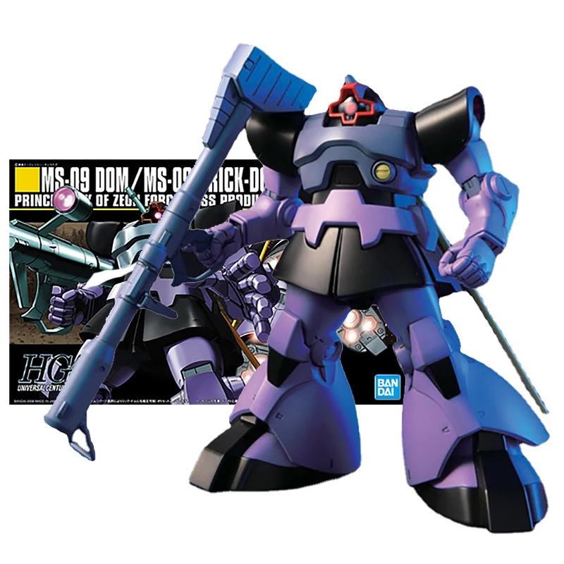 Original Genuine Gundam Model Kit Anime Figure HGAC 1/144 MS-09R Rick ...