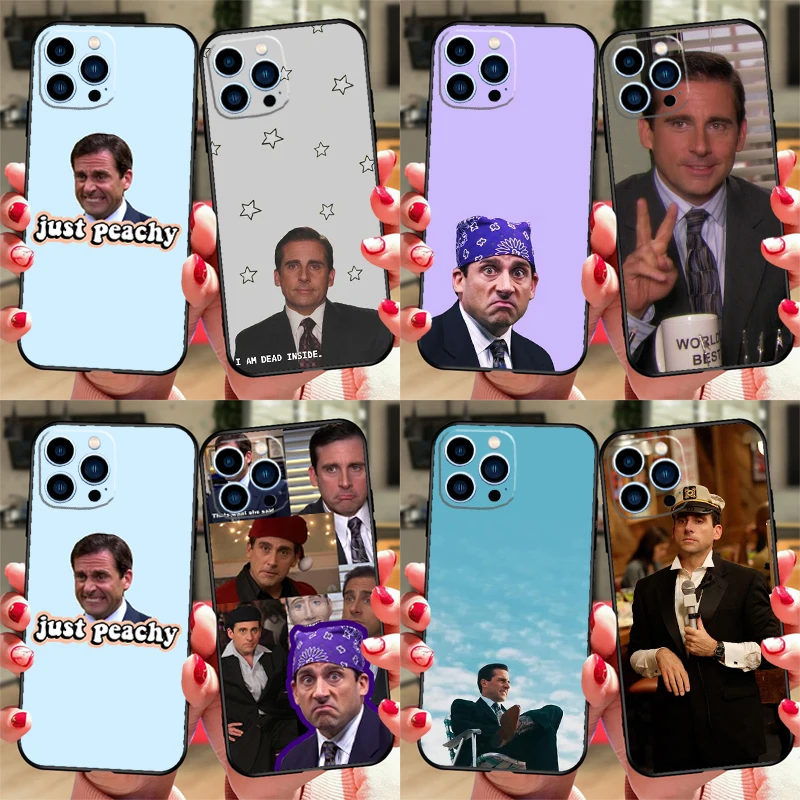 Michael-Scott-The-Office-Phone-Case-For-iPhone-15-11-12-13-14-Pro-Max ...