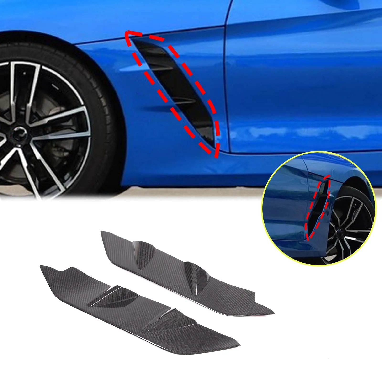 For-BMW-Z4-2017-2020-real-carbon-fiber-car-styling-car-side-fender ...