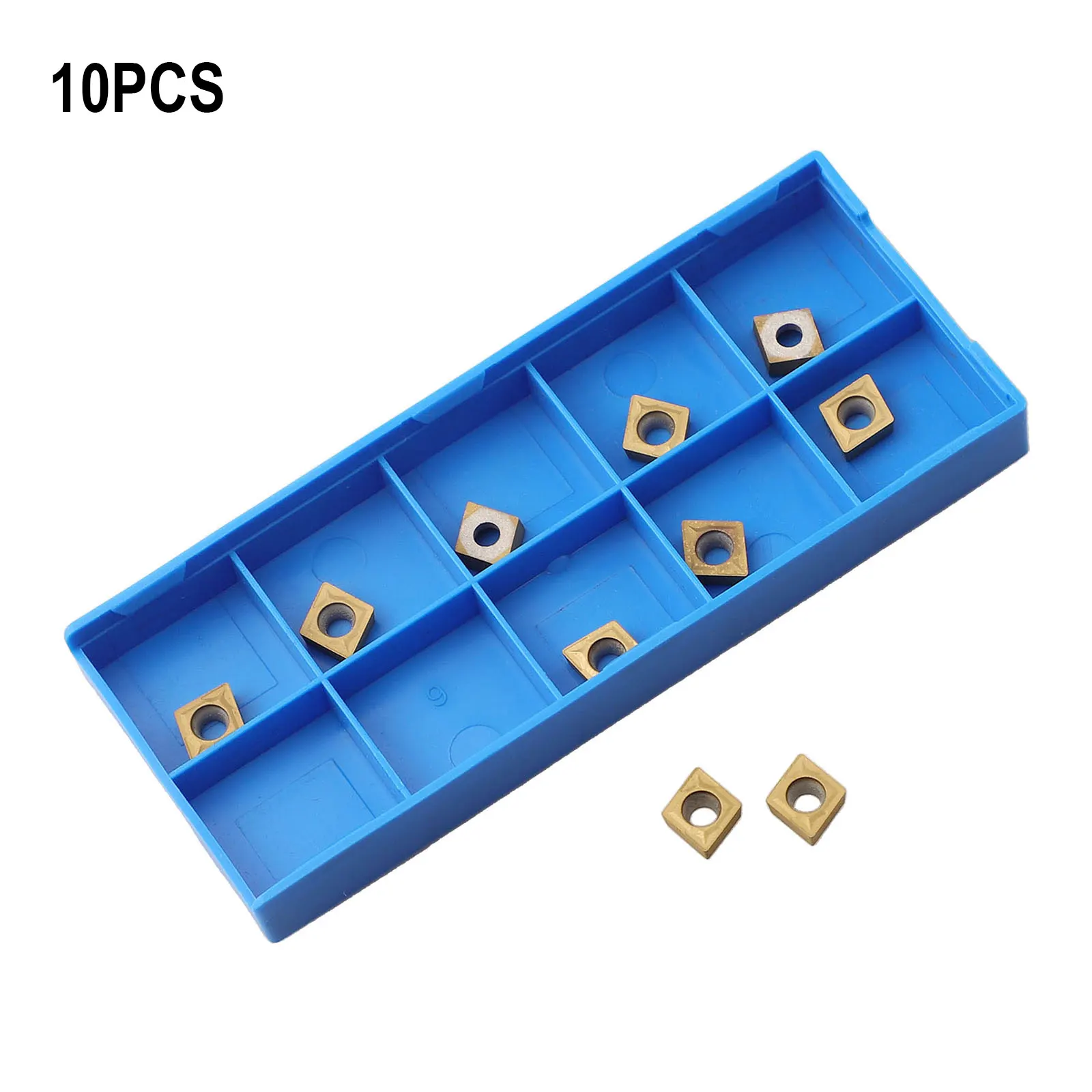 10Pcs CCMT060204 Inserts Replacement Carbide Inserts For Cutting ...