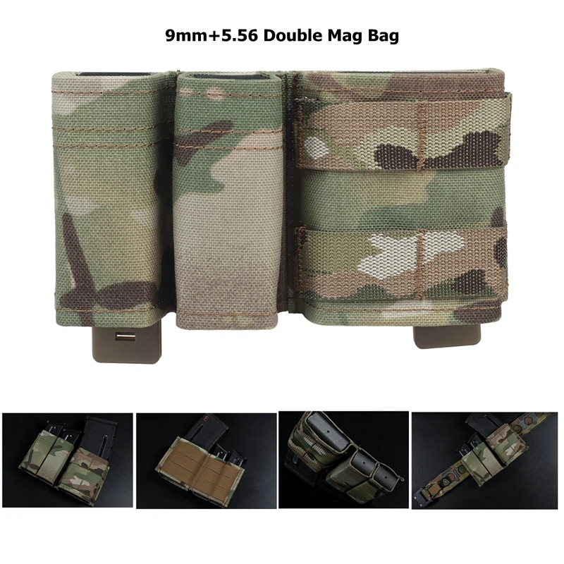 Tactical-Double-Magazine-Pouch-Hunting-9mm-Mag-Bag-for-9mm-5-56 ...