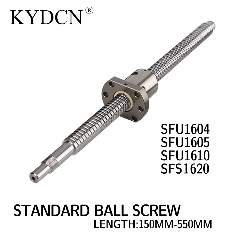 SFU1604-1605-1610-SFS1620-Ball-screw-Length-150-550mm-C7-single-nut ...