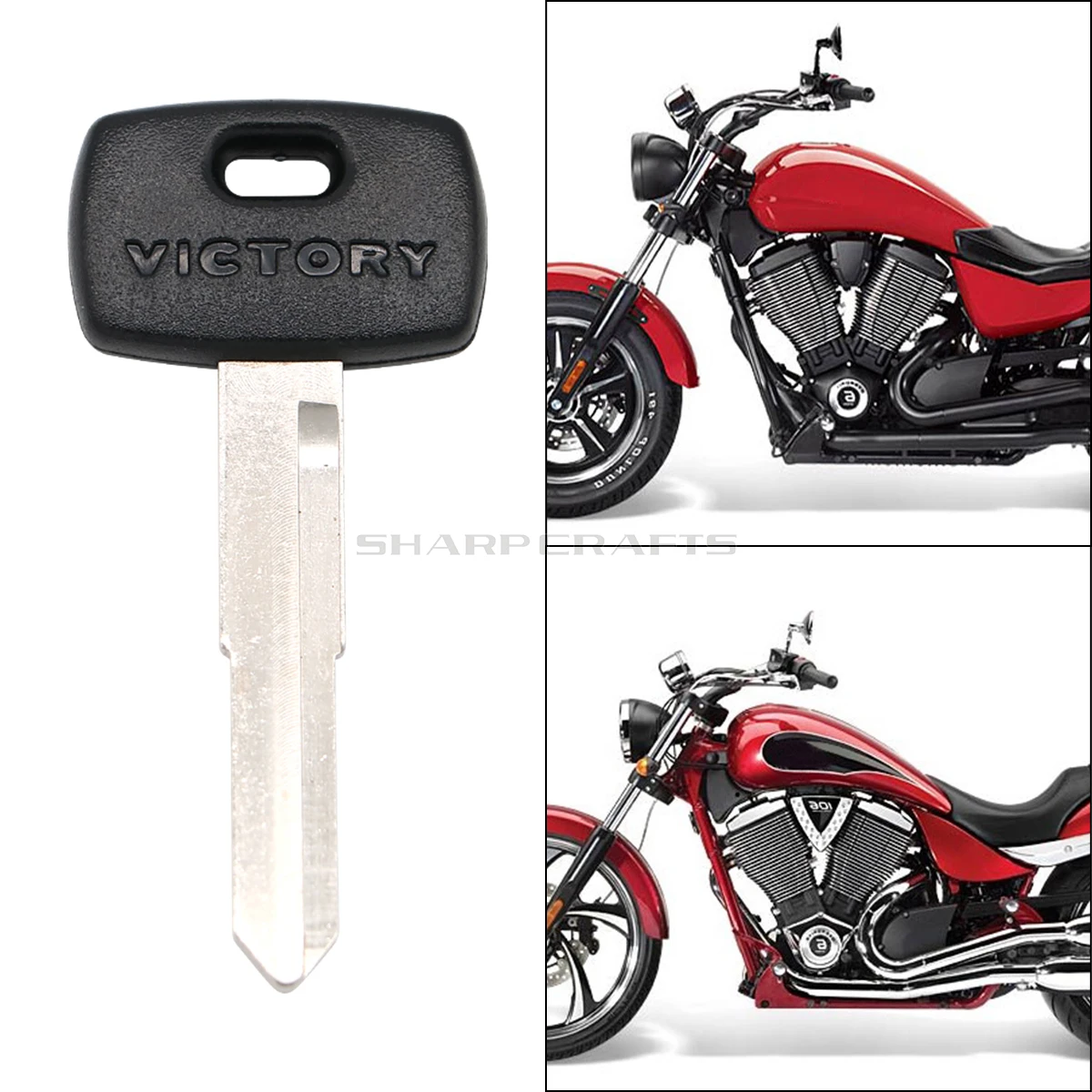 Motorcycle-Blank-Key-Uncut-Blade-For-Victory-Jackpot-Judge-Hammers ...