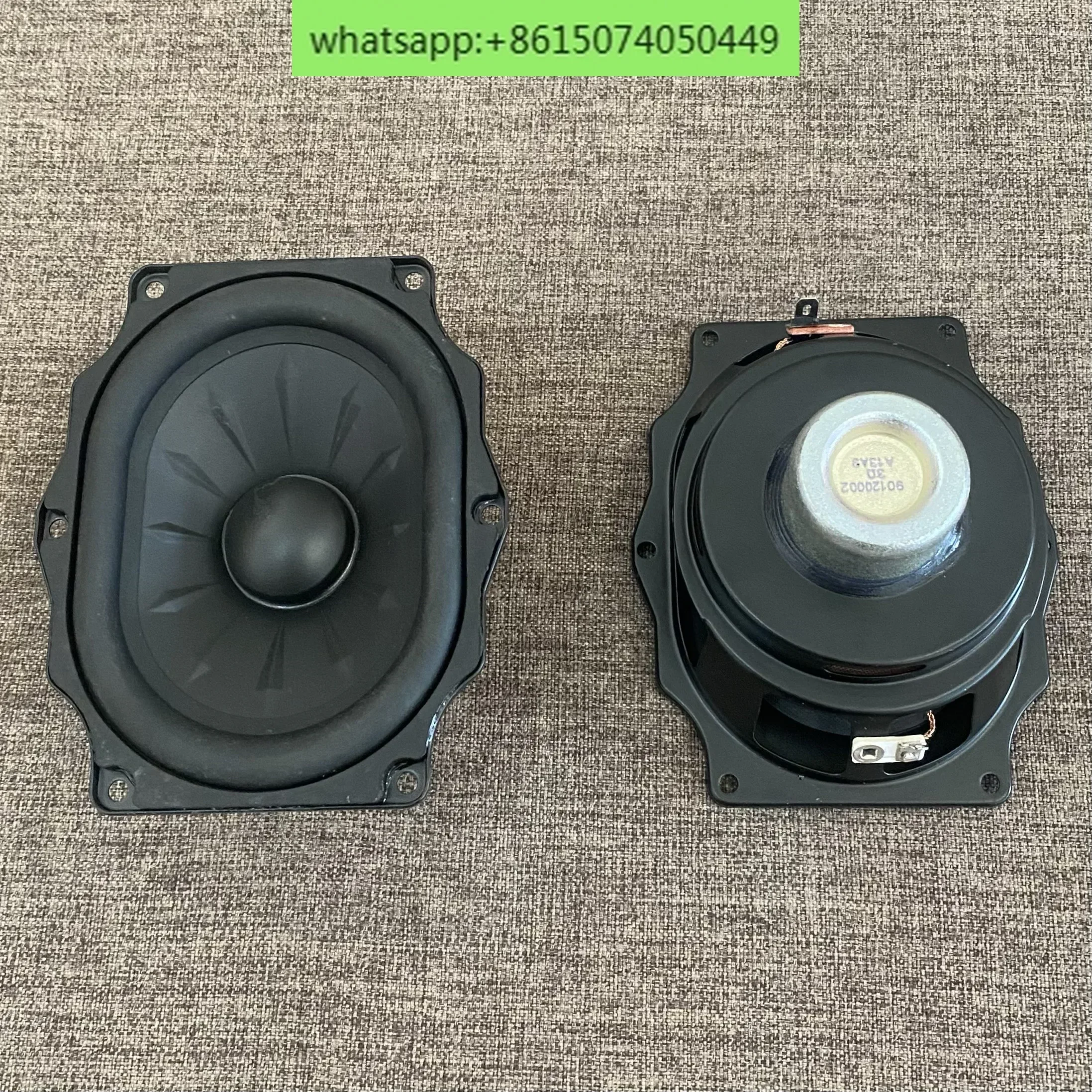Large track-shaped woofer, oval bass high-end audiophile-grade ...