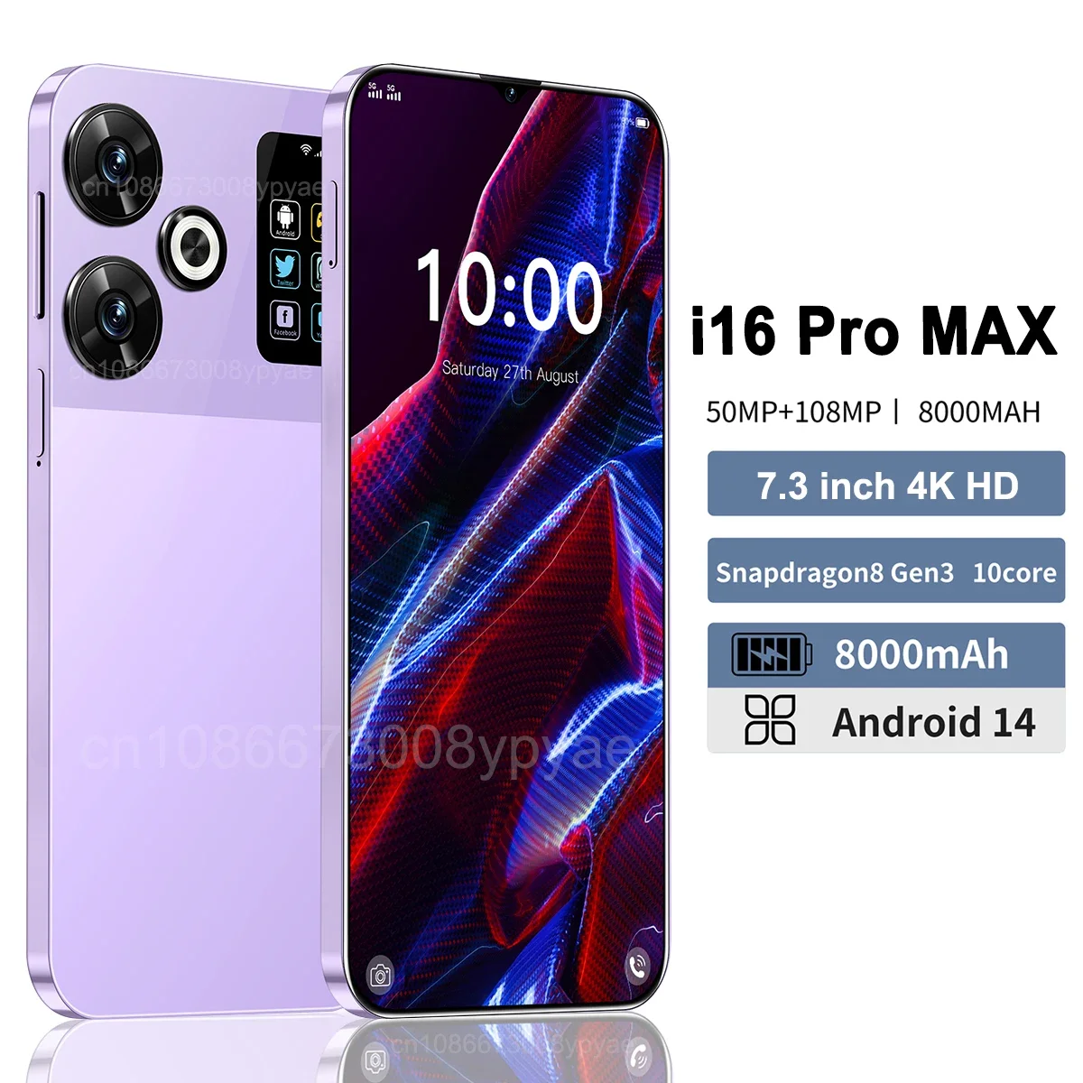 Original-i16-Pro-Max-Smartphone-5G-7-3inch-Snapdragon-8gen3-22G-2TB ...