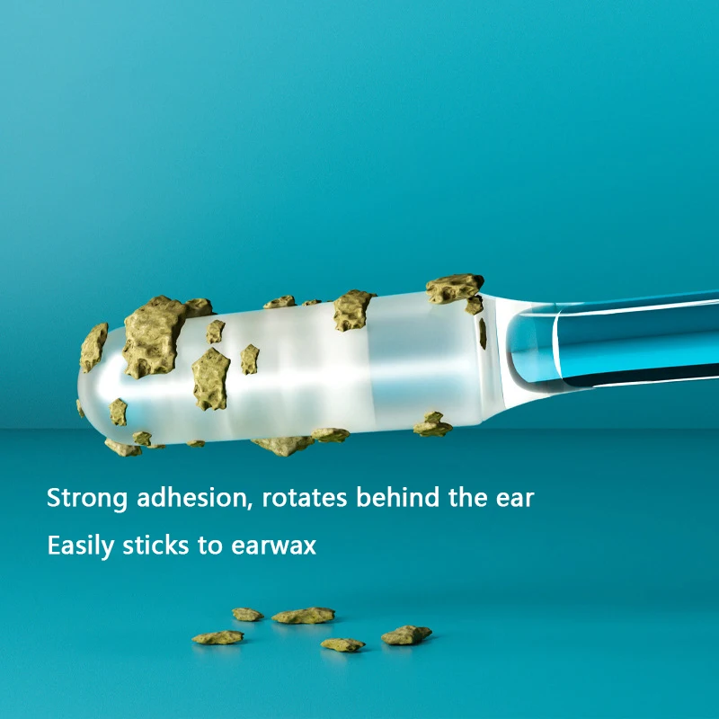 24pcs-box-Disposable-Sticky-Ear-Swabs-Pick-Reusable-Ear-Cleaner-Soft ...