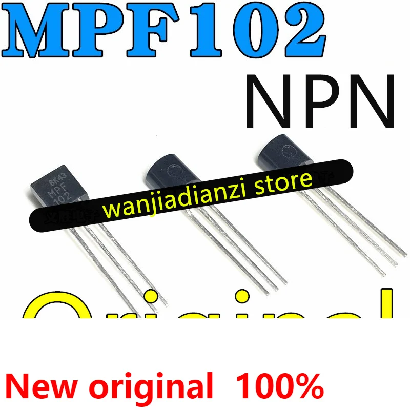 5pcs-New-original-MPF102-TO-92-MOS-Field-effect-tube-NPN-Into-the ...