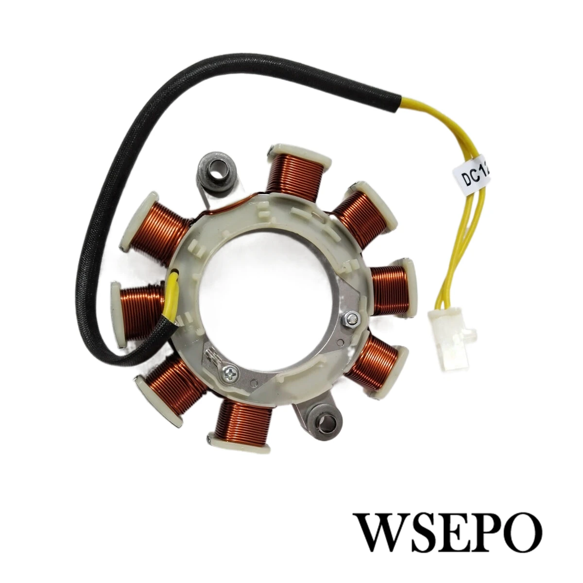 Big Power! 130W 12V 11A 8 Pole Pure Copper Stator Coil Fits On 212 ...