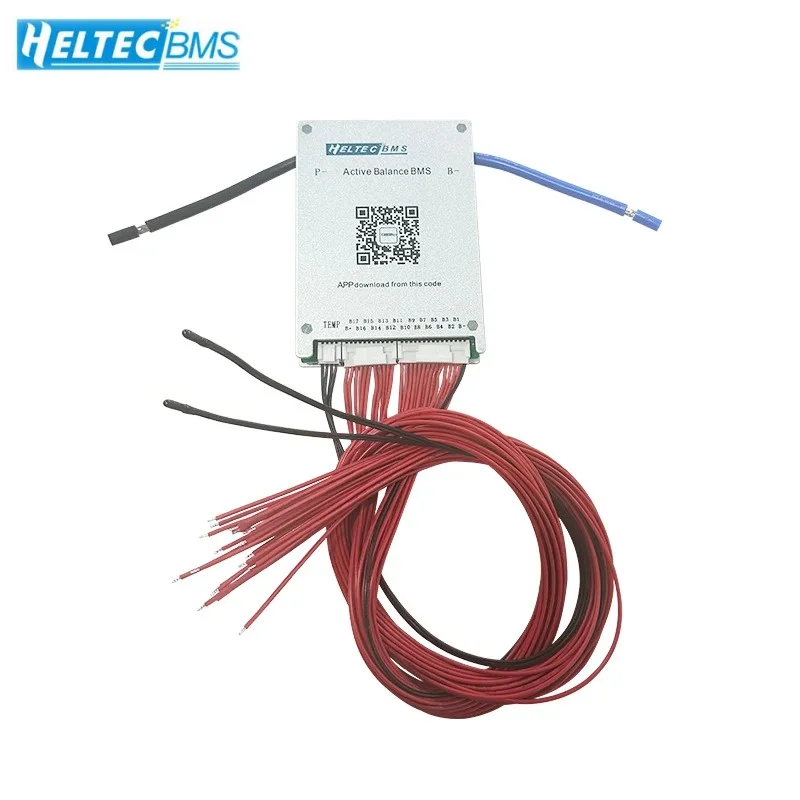 Heltec Smart BMS with Active Balance 8S-24S 40A 60A 80A 24V 36V 48V 60V ...