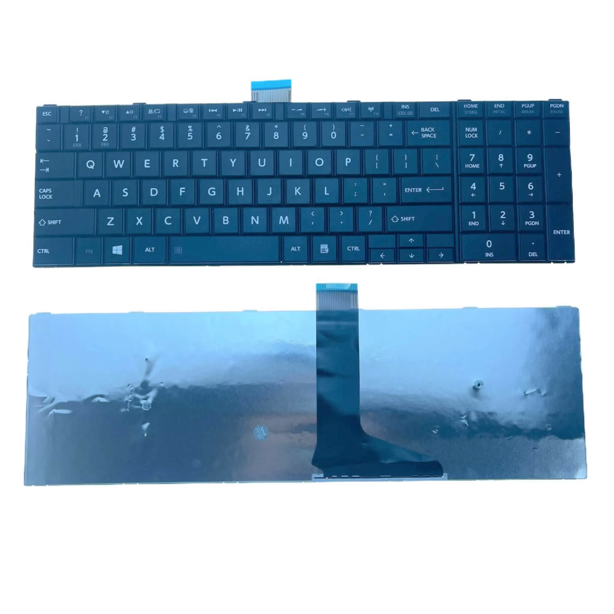 Nouveau clavier d'ordinateur portable américain pour Toshiba L50 L50 A ...