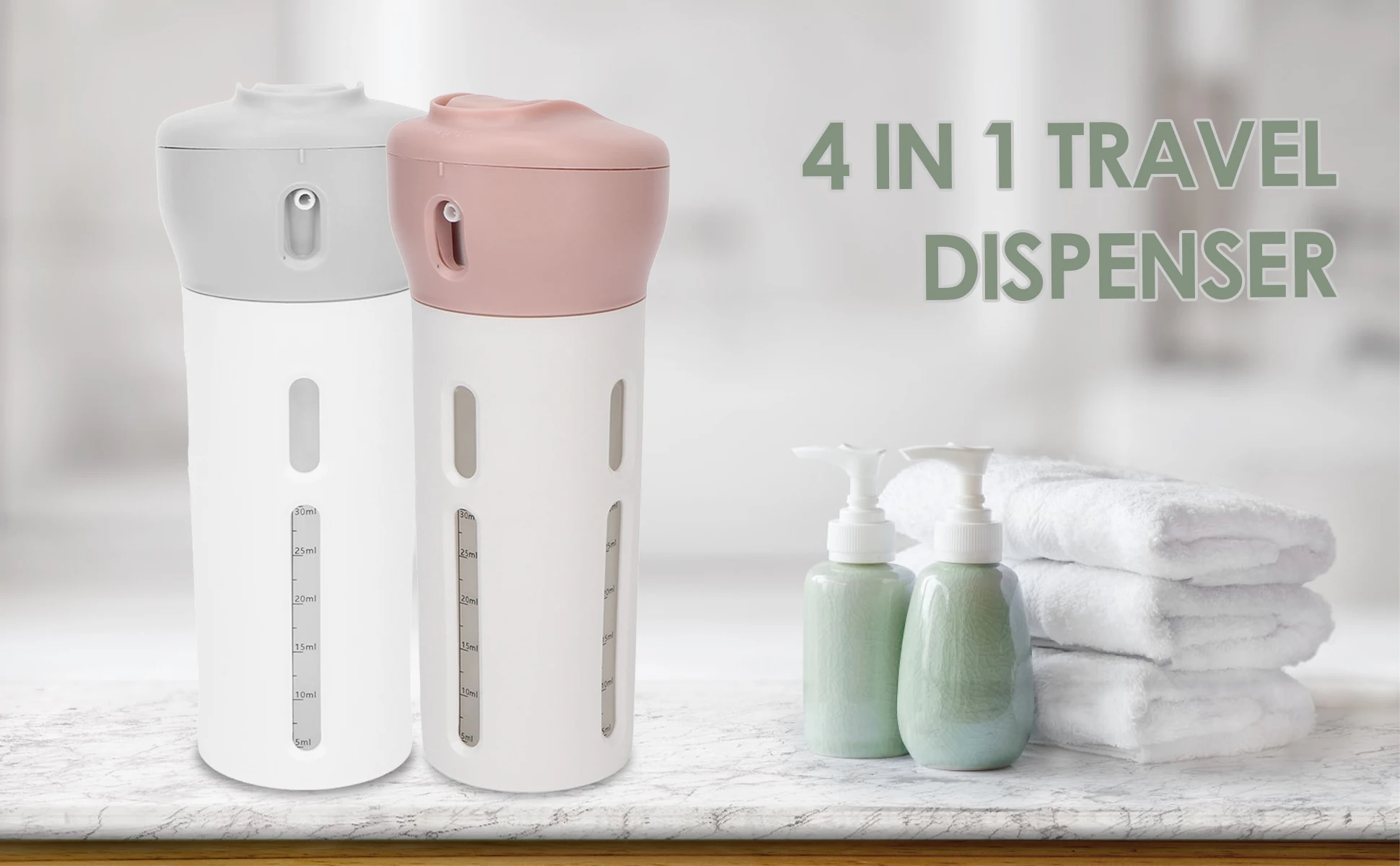 4-in-1-40ml-Portable-Travel-Liquid-Dispenser-Bottle-Empty-Sub-bottle ...
