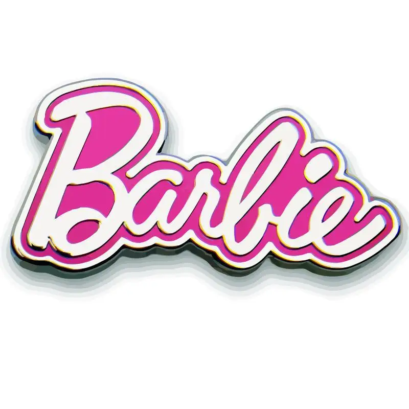Pink Barbie Logos