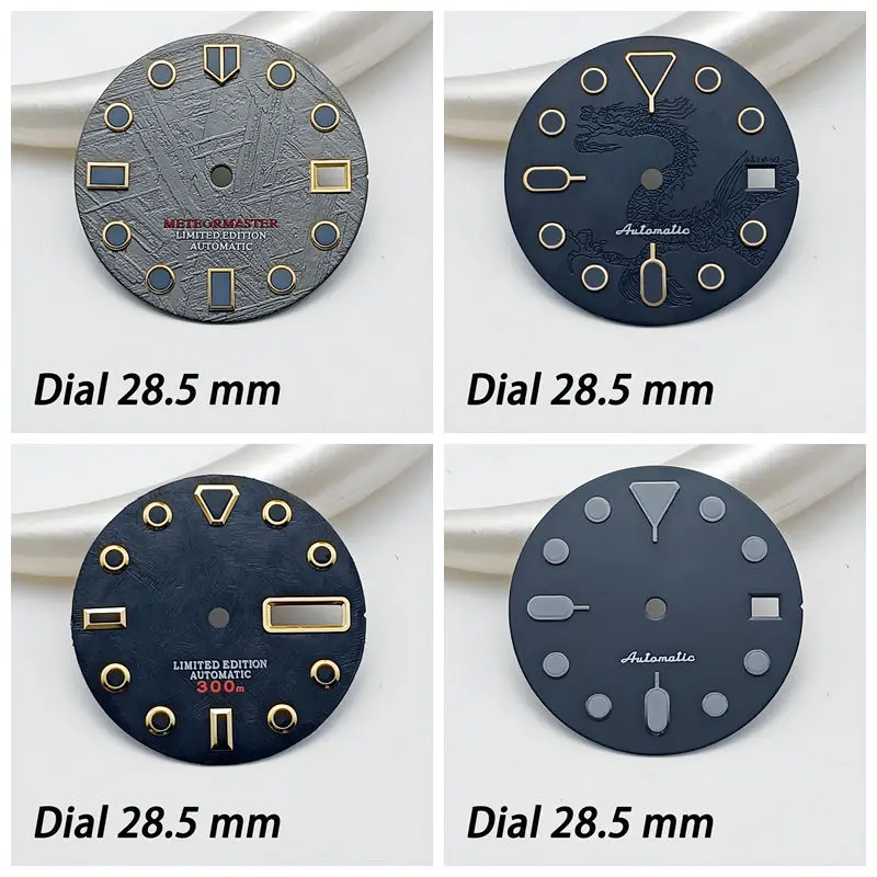 NH35 Dial 28.5mm Dial Suitable For NH35 NH36 4R 6R Movement Suitable ...