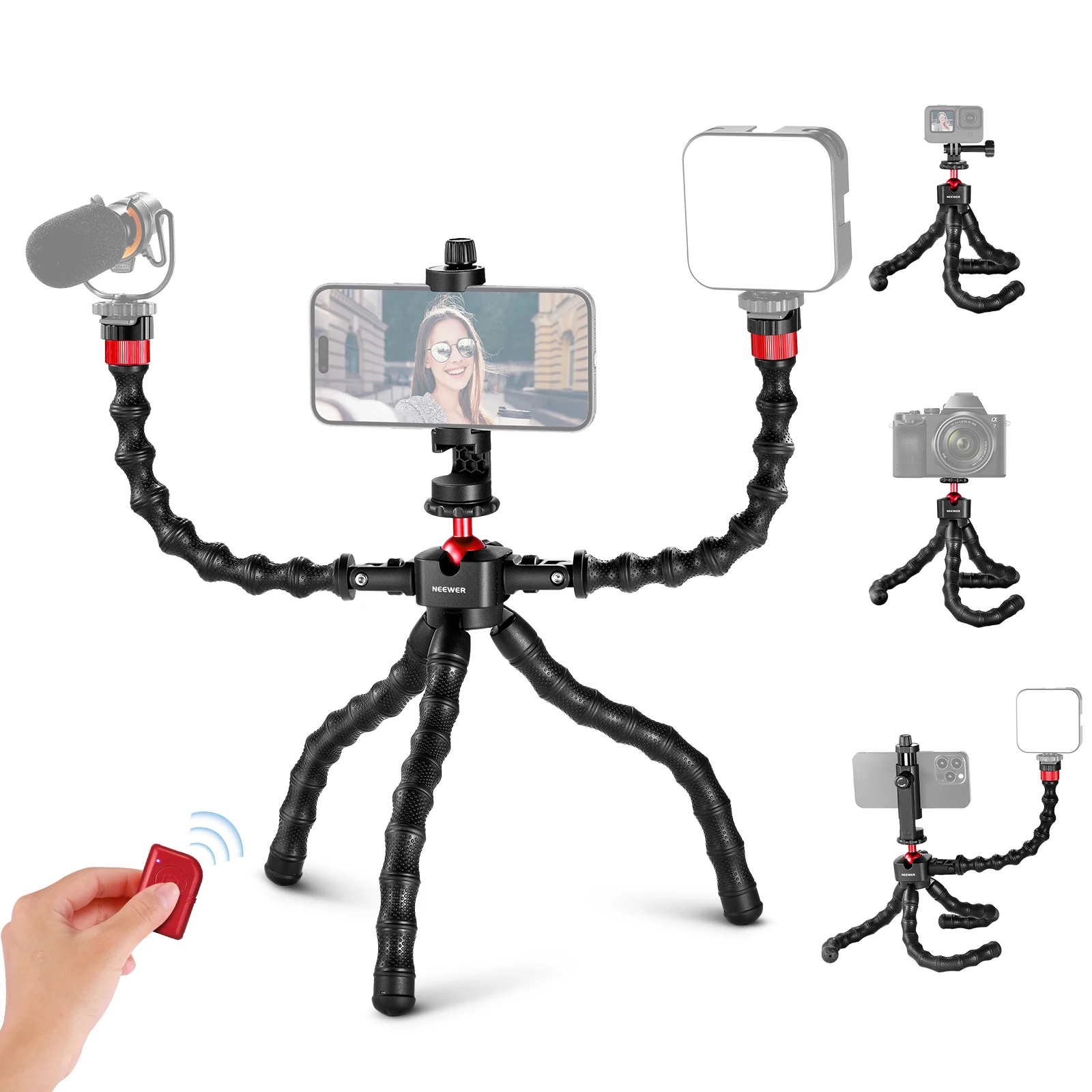 NEEWER-T91-Trip-de-viagem-flex-vel-com-dois-bra-os-m-gicos-mini-trip ...