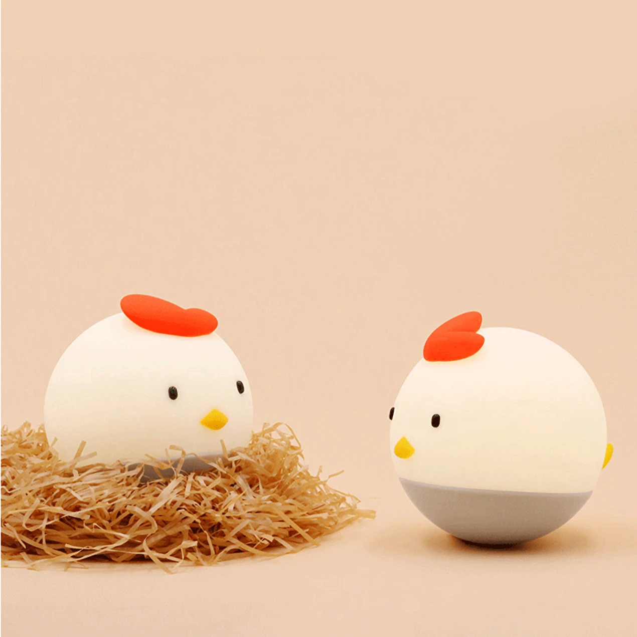 Cute-Chick-Lamp-Chick-Night-Light-for-Kids-Tumbler-Animal-Silicone-Desk ...