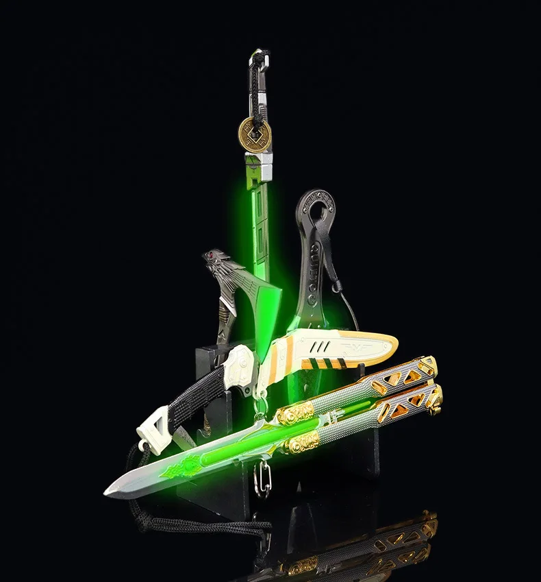 5pcs Apex Legends Heirloom Luminous Weapon Model Sword Katana Octane ...