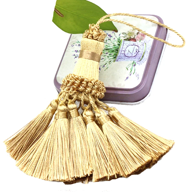 1Pc Curtain Tassels Small Tassel Fringe Trim Decoration Hanging Pendant ...
