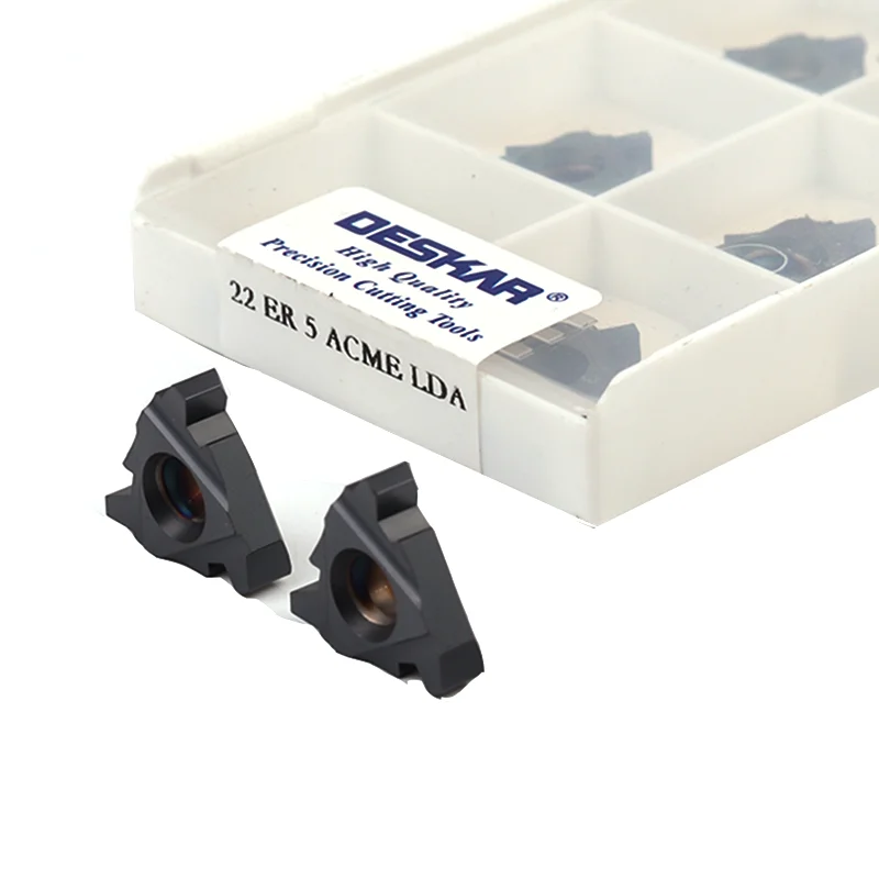 10pcs-22ER-22IR-5-ACME-LDA-Carbide-Insert-CNC-Lathe-Thread-Turning ...