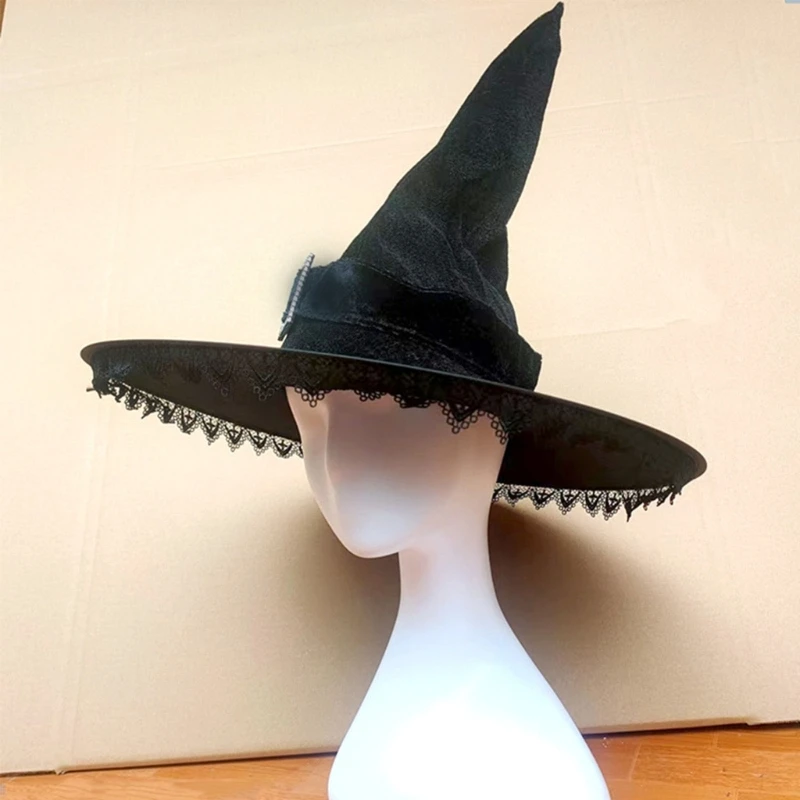 Witch-Hat-Costume-for-Women-Men-Teenagers-for-Halloween-Party ...