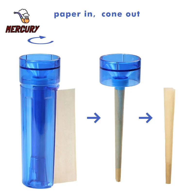 MERCURY-All-In-One-Tobacco-Filling-Cone-Grinder-Set-with-Rolling-Paper ...