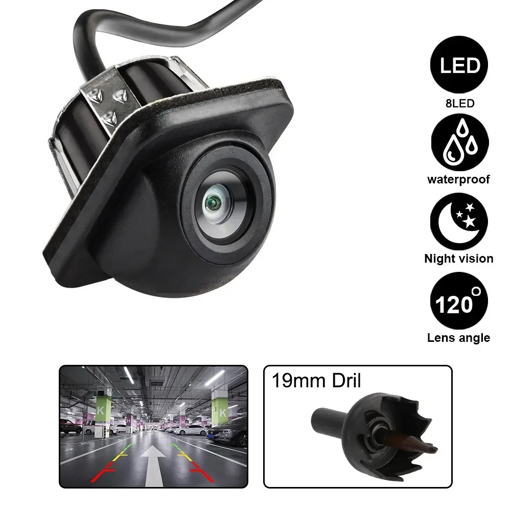Universal Car Rear View Camera Waterproof Auto Parking Assistance Car ...