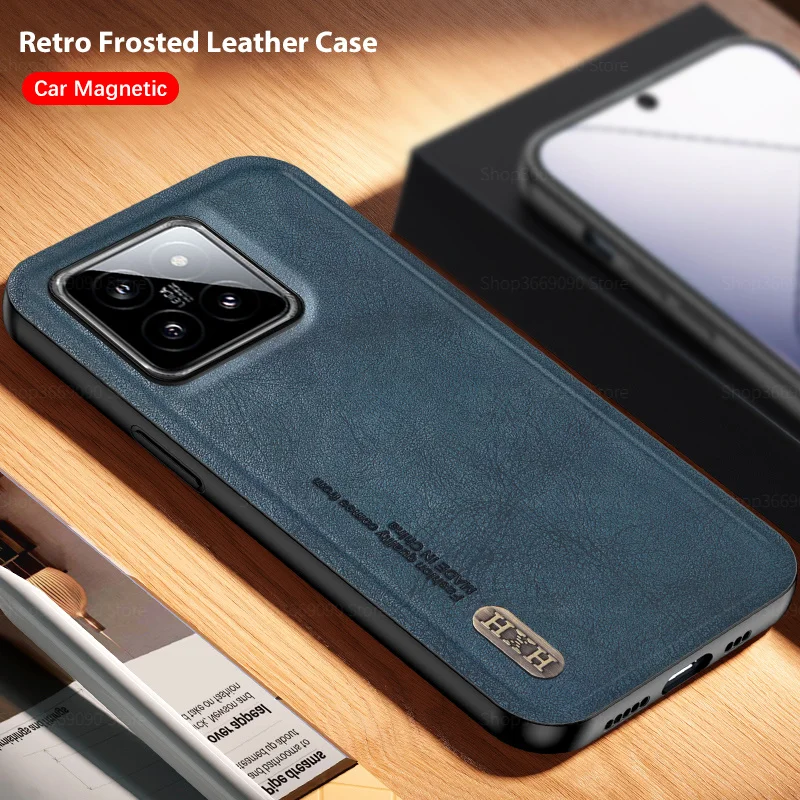 Xiomi-14-Mi14-Mi-14Pro-Xiaomi14Pro-Shell-Magnetic-Holder-Retro-Frosted ...