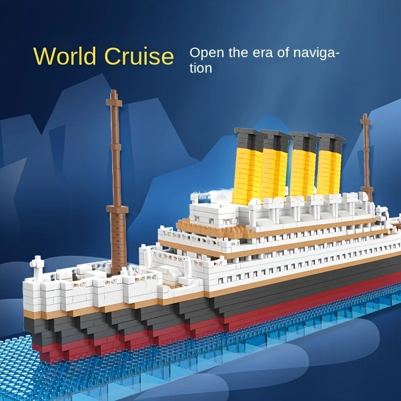 Compatible building blocks titanic ship micro-particle model of adult ...