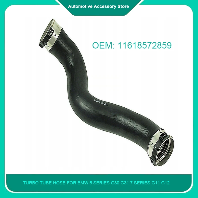 OEM-11618572859-1Piece-Turbo-Tube-Charge-Air-Line-Hose-For-BMW-5-Series ...