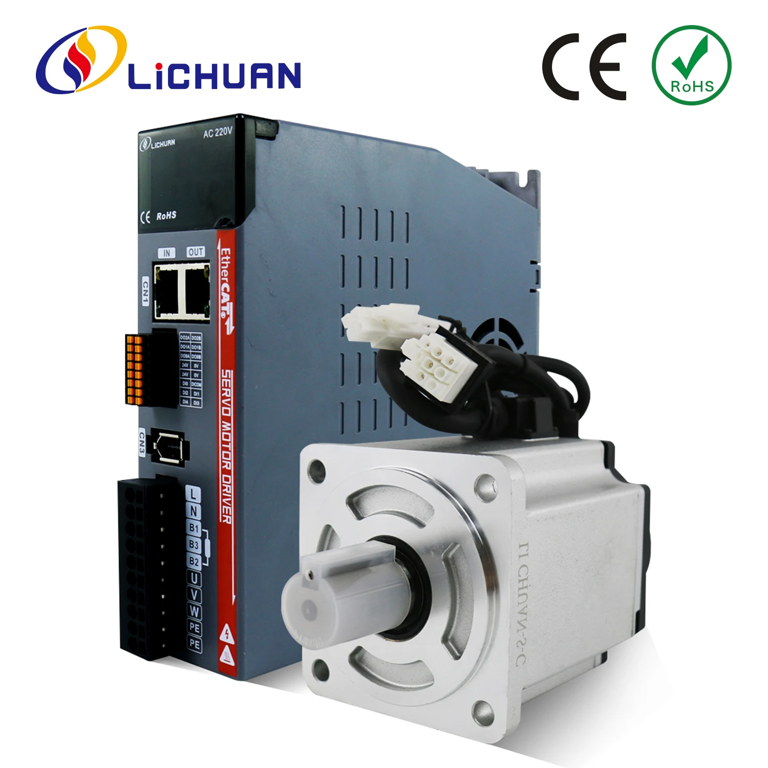 Lichuan-EtherCAT-750W-1000W-AC-Servo-Motor-Driver-2-39-3-2-4N-m-2500 ...