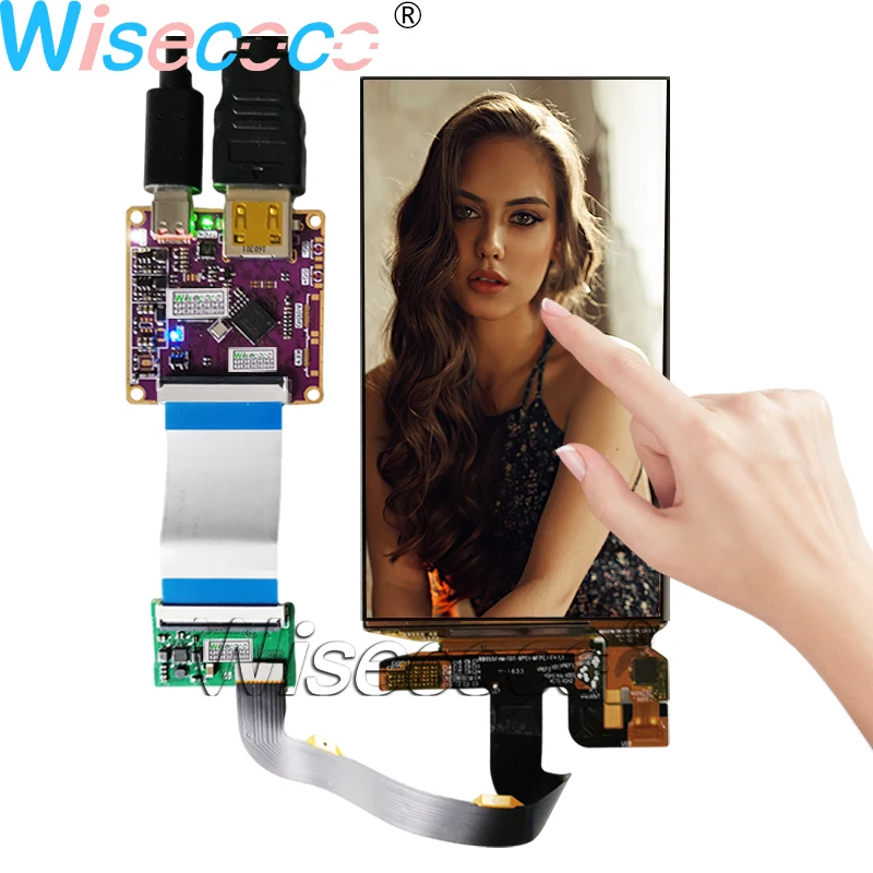 5.5 Inch FHD OLED Screen IPS On cell Touch Display 1080*1920 MIPI 40PIN GT1151 HDMI compatible ...