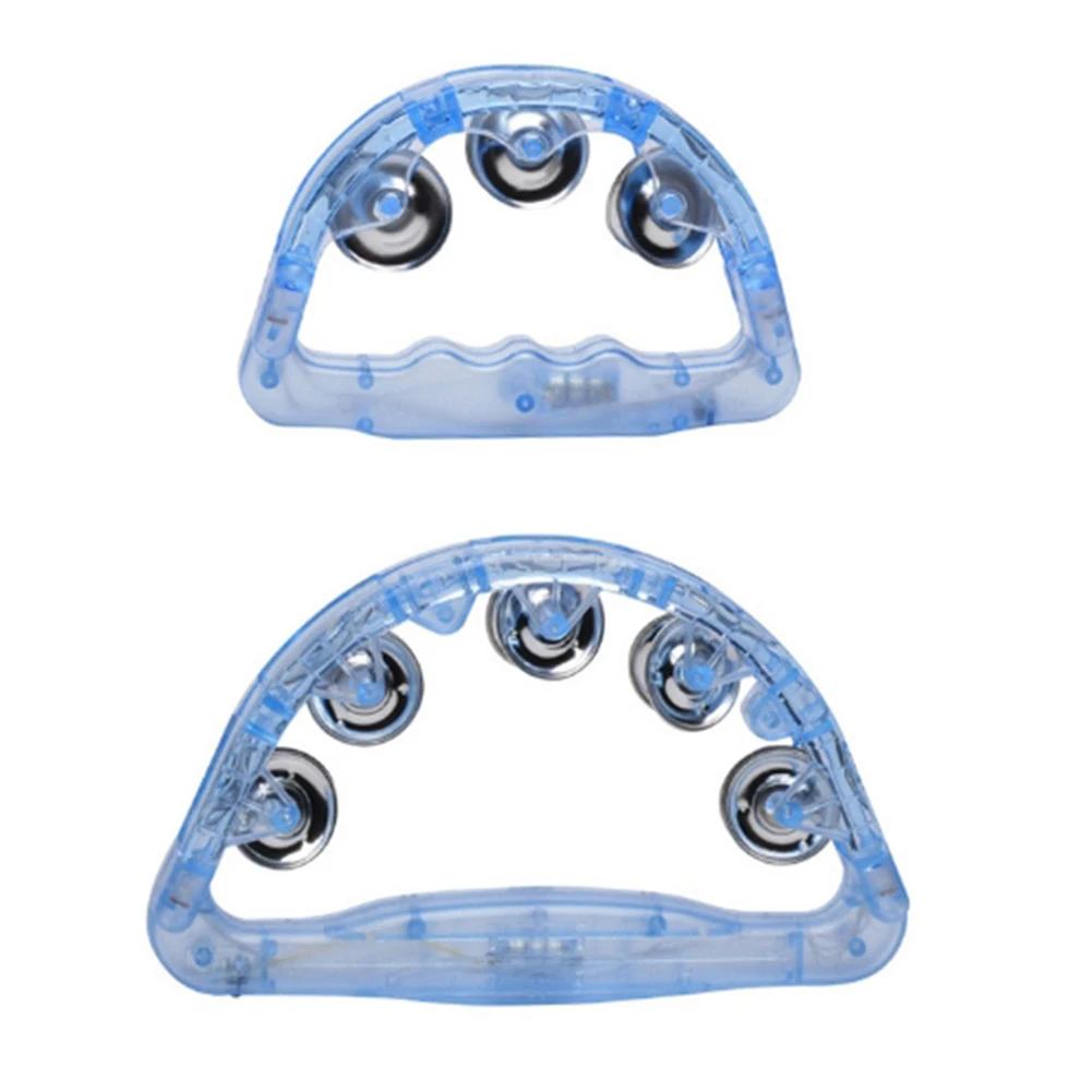 LED Noisemakers Flashing Rattle Handheld Tambourine for KTV Party ...