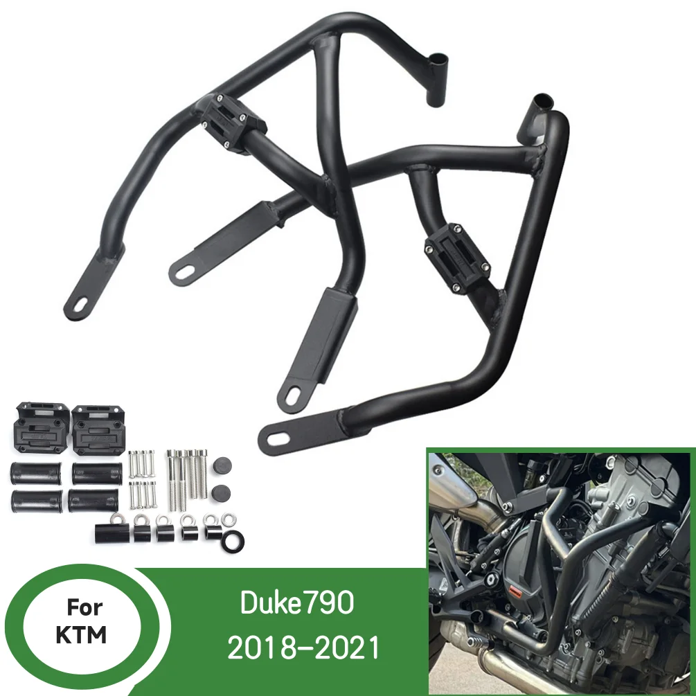 For-Duke-790-Engine-Guard-Bumper-For-KTM-Duke790-2018-2022-Crash-Bar ...