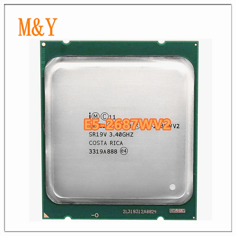 Xeon cpu oem version E5-2687WV2 3.4GHZ 25M 8CORES 22NM E5 2687W V2 ...