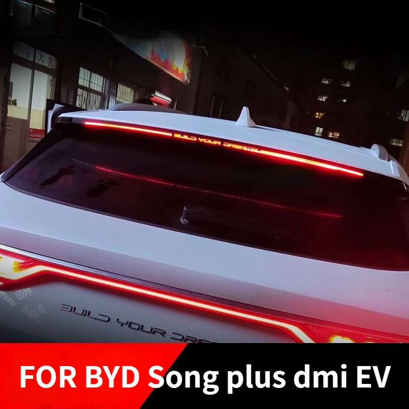 For BYD Song plus dmi EV High position Brake Light Stickers Car Logo ...
