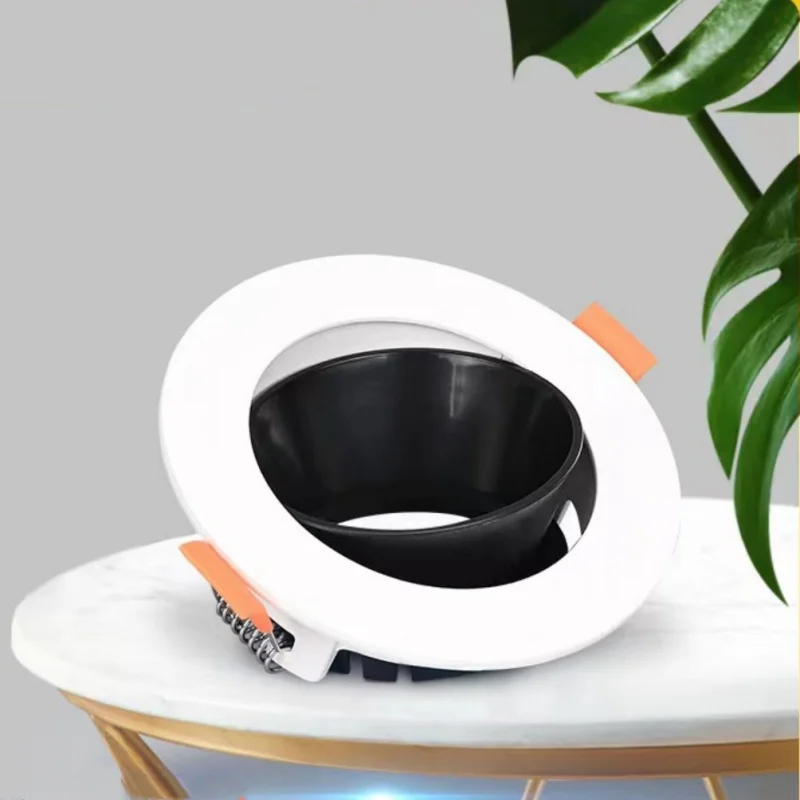 GU10-MR16-Downlight-frame-Aluminum-housing-cover-round-Ceiling ...