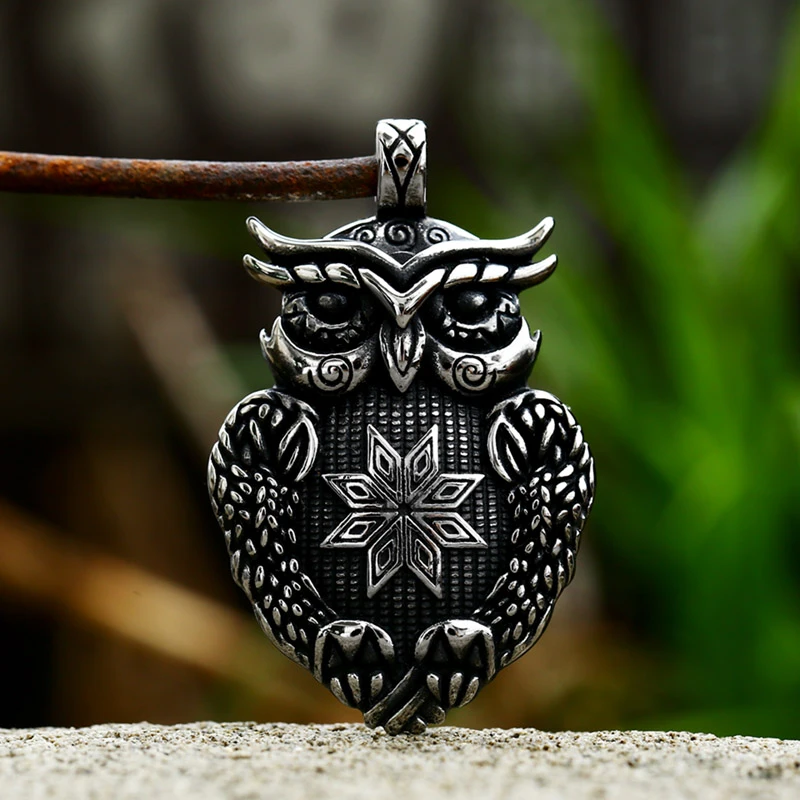 Beier 316l Stainless Steel Nordic Vikings Runes Amulet Pendant Necklace ...
