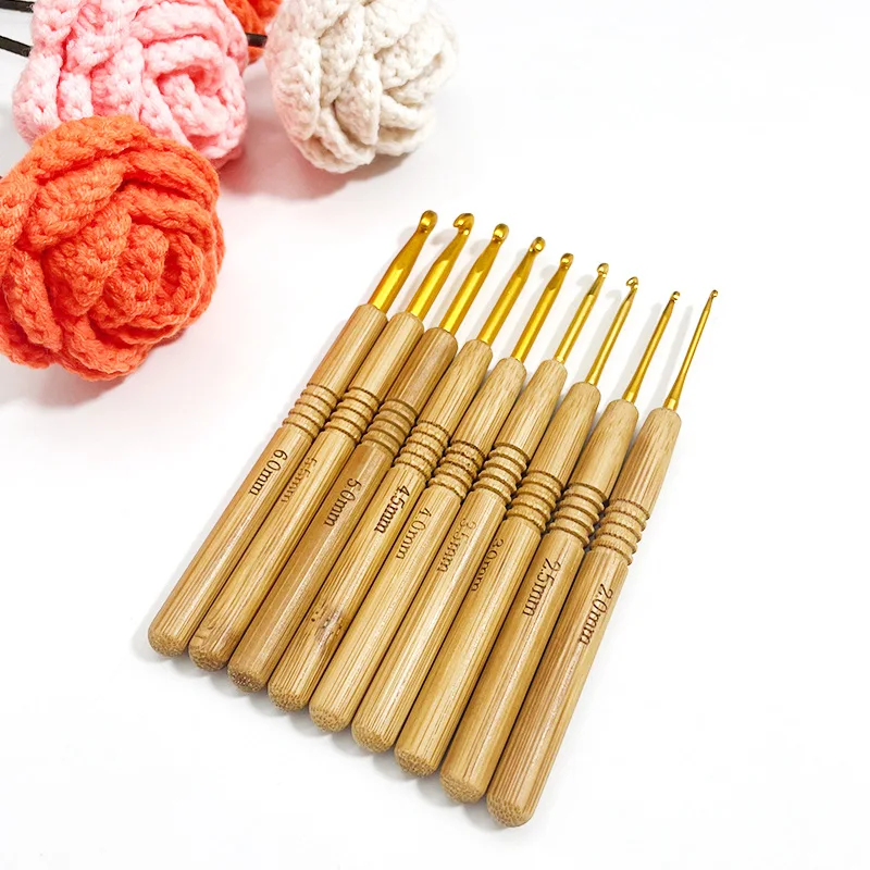 Bamboo-Knitting-Needles-Set-Knitting-Pro-Crochet-Hooks-Set-Wooden ...