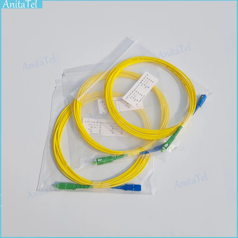 Cable-de-conexi-n-de-fibra-ptica-SC-piezas-UPC-10-APC-SC-Simplex-FTTH ...