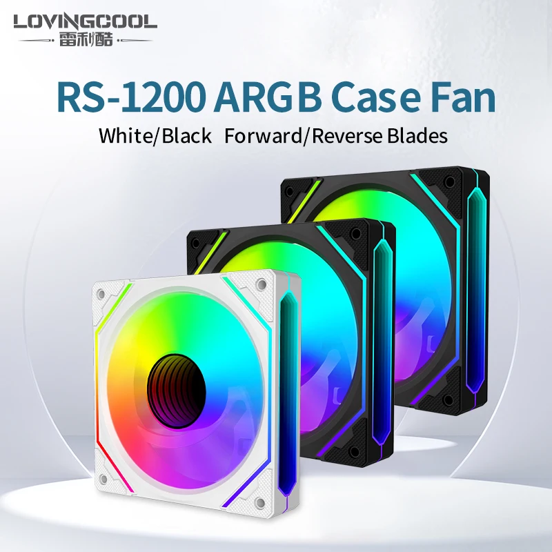 LOVING-COOL-PC-Case-Silent-Cooling-Fan-Support-PWM-5V-3PIN-Argb-Cooler ...