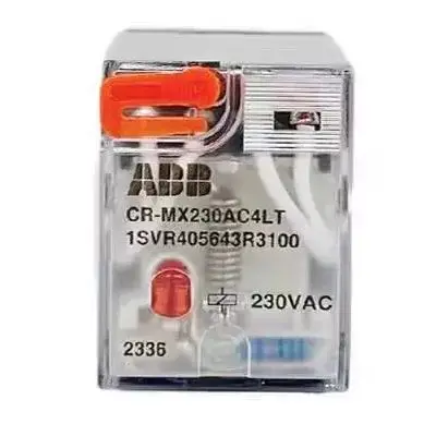 100-Original-NEW-CR-MX230AC4LT-1SVR405643R3100-230VAC-4NO-4NC-5A-Relays ...