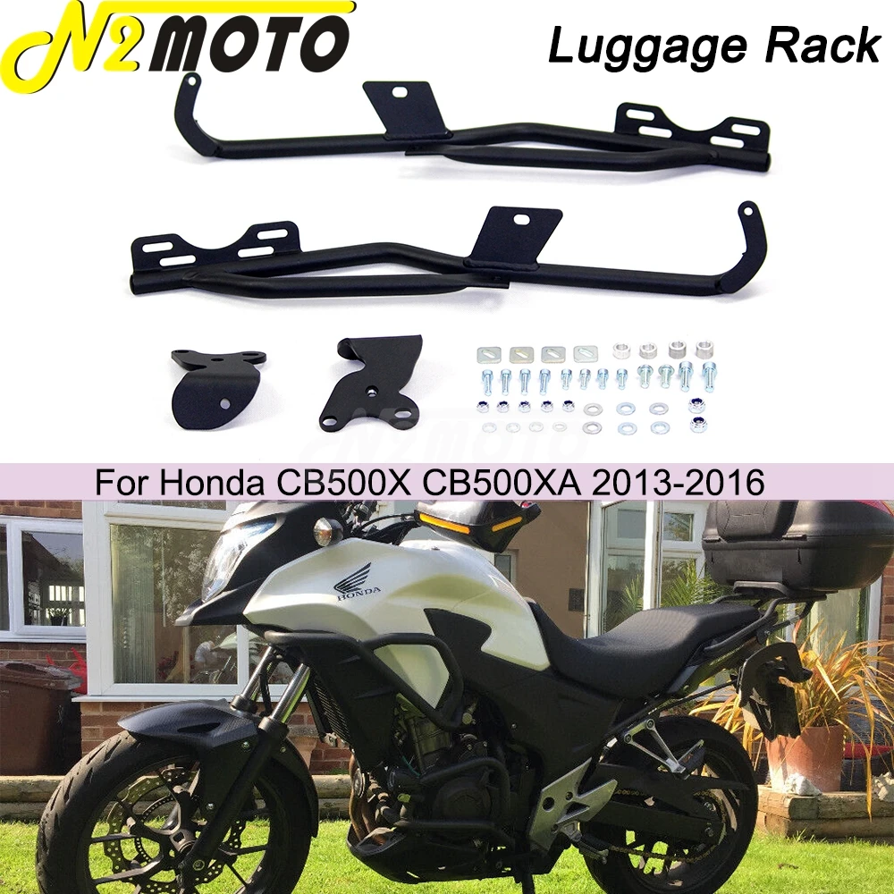 Motorcycle Rear Alurack Luggage Rack Top Box Carrier For Honda Cb500x ...