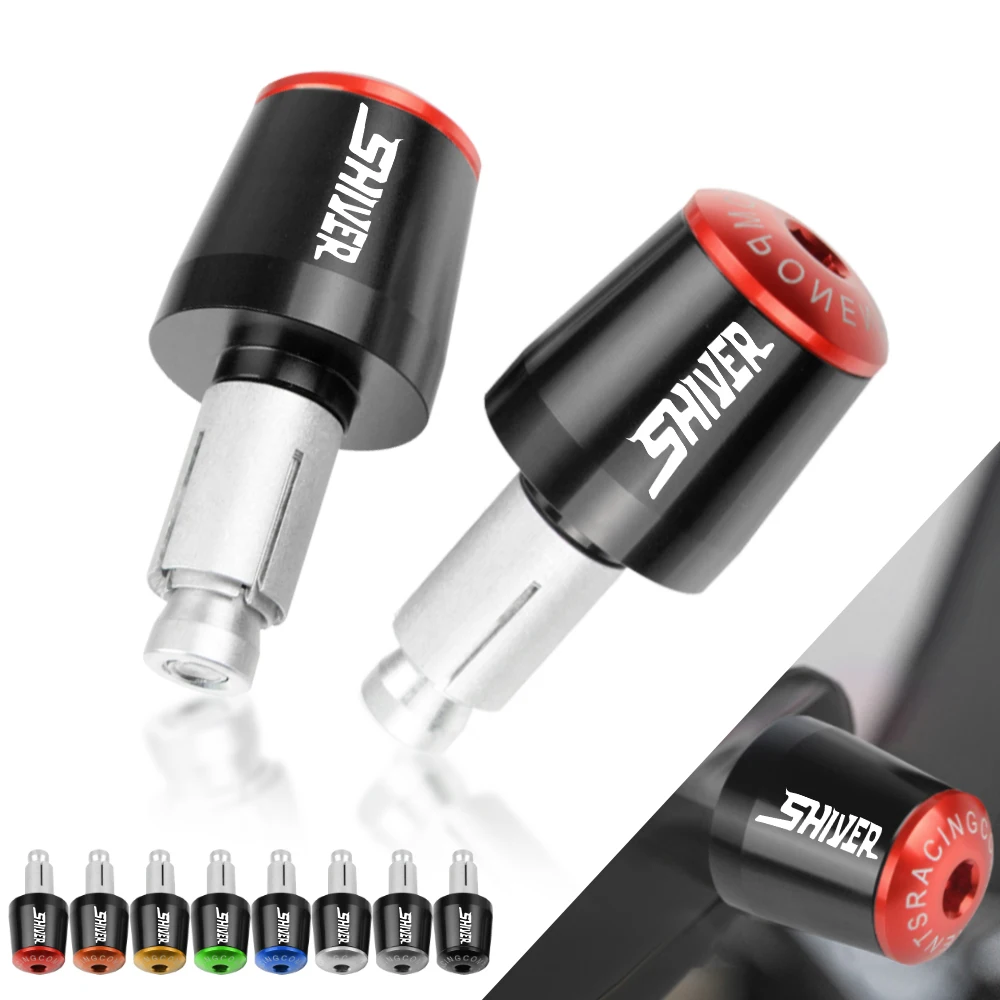 Motorcycle Handle Bar Ends Weight Handlebar Grips Cap Anti Vibration ...