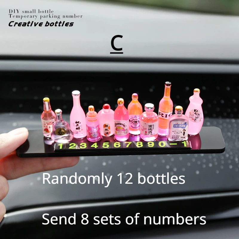 Car-Temporary-Stop-Sign-Multifunctional-DIY-Creative-Wine-Bottle ...