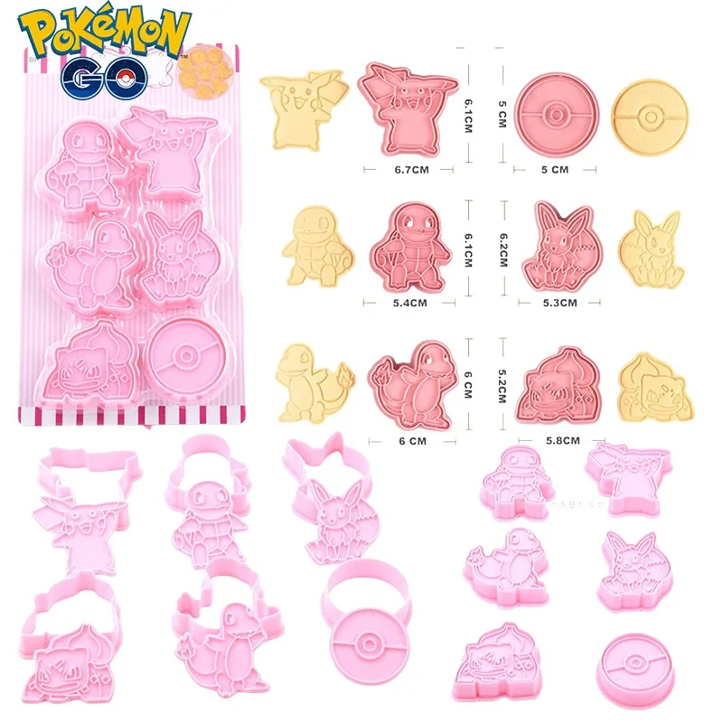 Pokemon-Pikachu-Plastic-DIY-3D-Baking-Mold-Cookie-Cutter-Anime ...