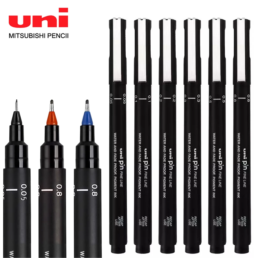 1pcs UNI Needle Pen Art Student Drawing Hook Pen PIN-200 Student ...
