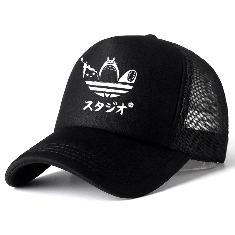 Fashion Totoro Studio Ghibli Mesh Baseball Cap Adjustable SnapbaHats ...