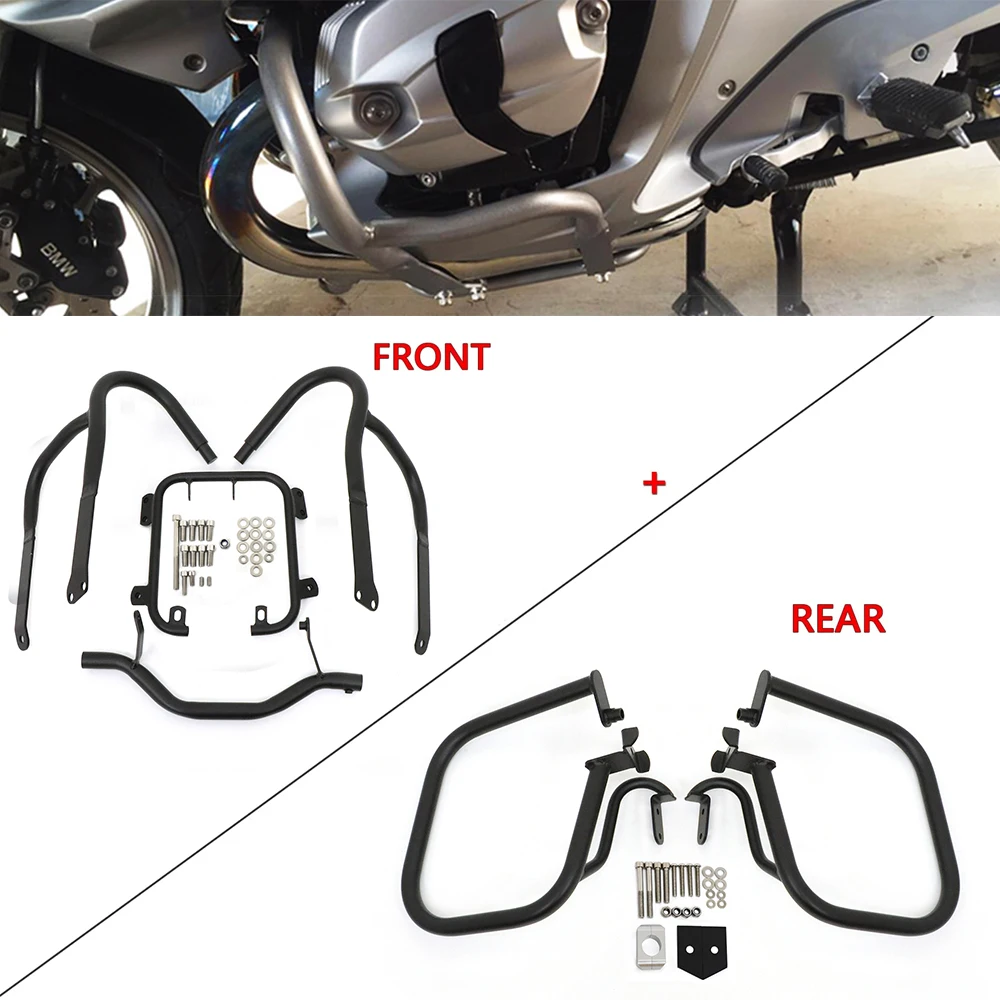 Engine Guard Highway Crash Bars Bumper For BMW R1200RT R 1200 RT R1200 ...