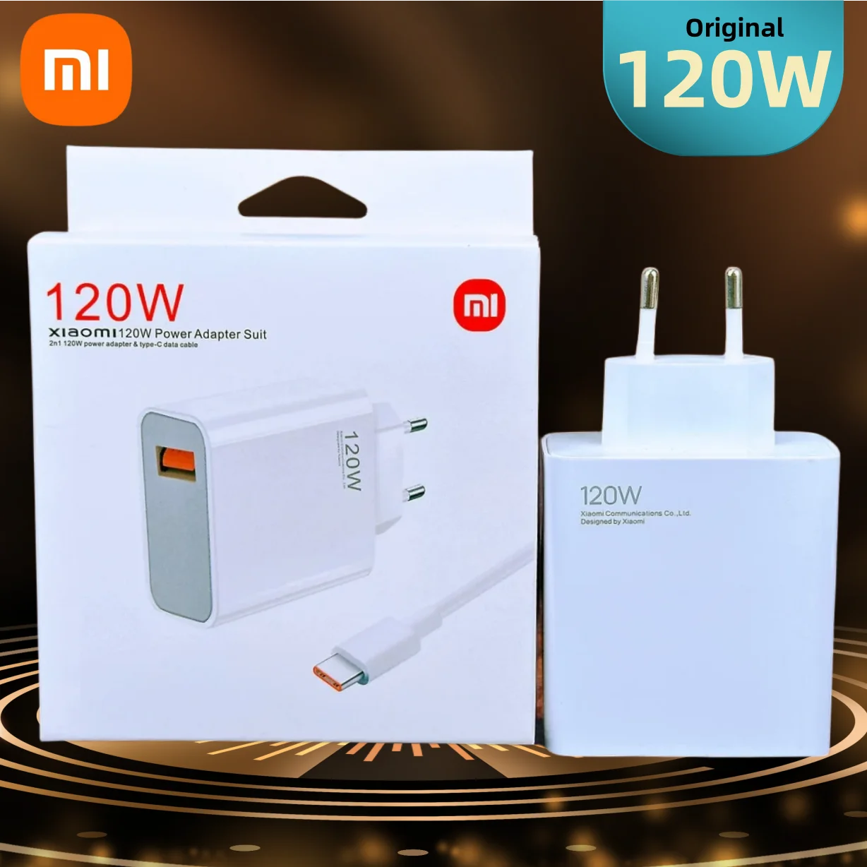 Original-120W-Xiaomi-Charger-Turbo-HyperCharge-EU-Adapter-Usb-Type-C ...